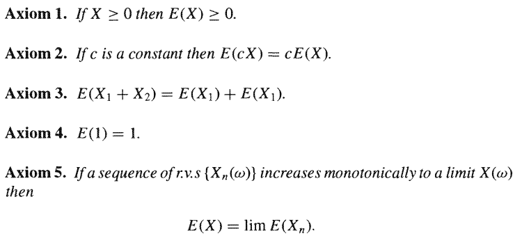 Solved Suppose That The Expectation Operator Is Defined By