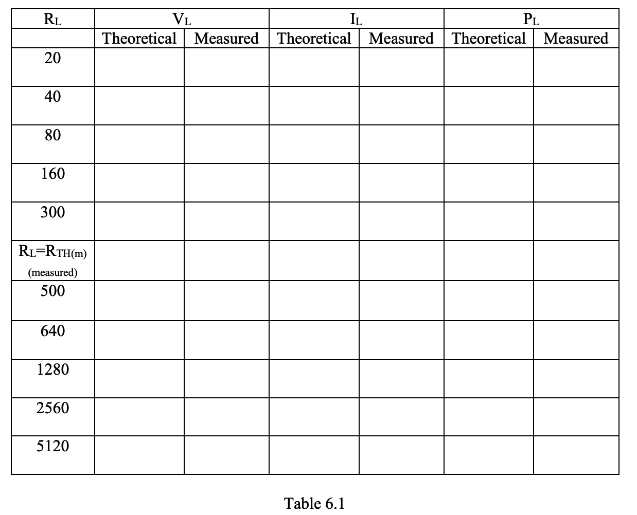 Solved Calculate ETH, In, and Rth for Figure 6.1 as shown | Chegg.com
