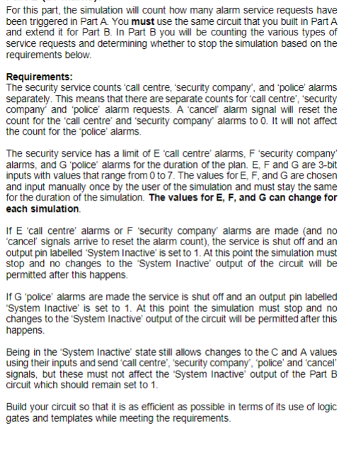 Overview: Security systems are commonly used in home | Chegg.com