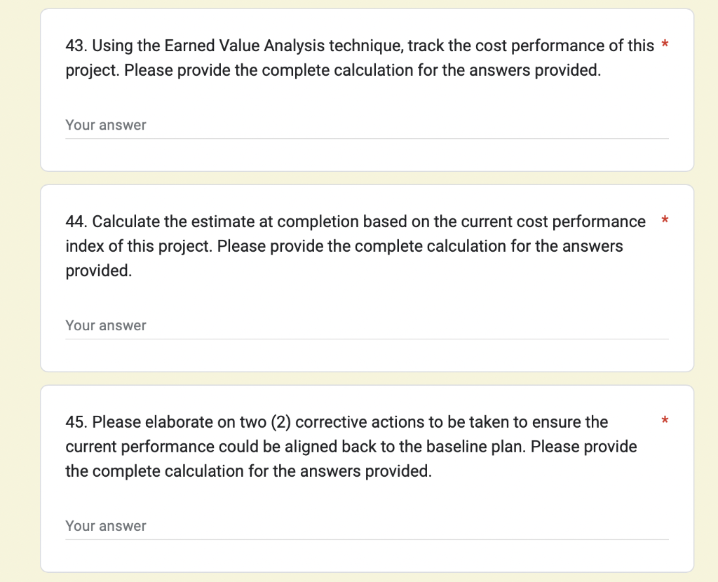 Solved You Are Managing A Project Laying Underwater Fiber Chegg