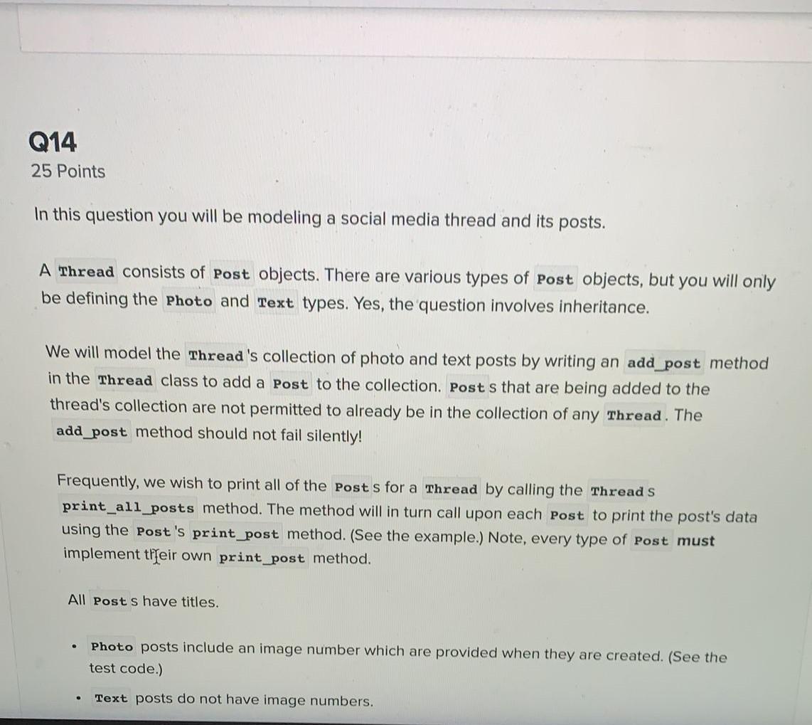 Solved Q14. C++ Programming - Computer Science Hi! I need | Chegg.com