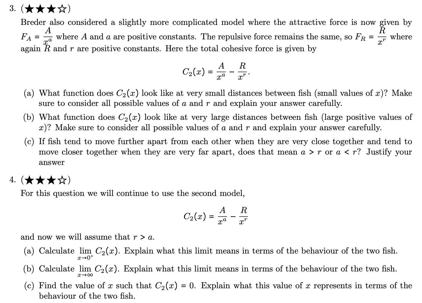 Solved Breder also considered a slightly more complicated | Chegg.com