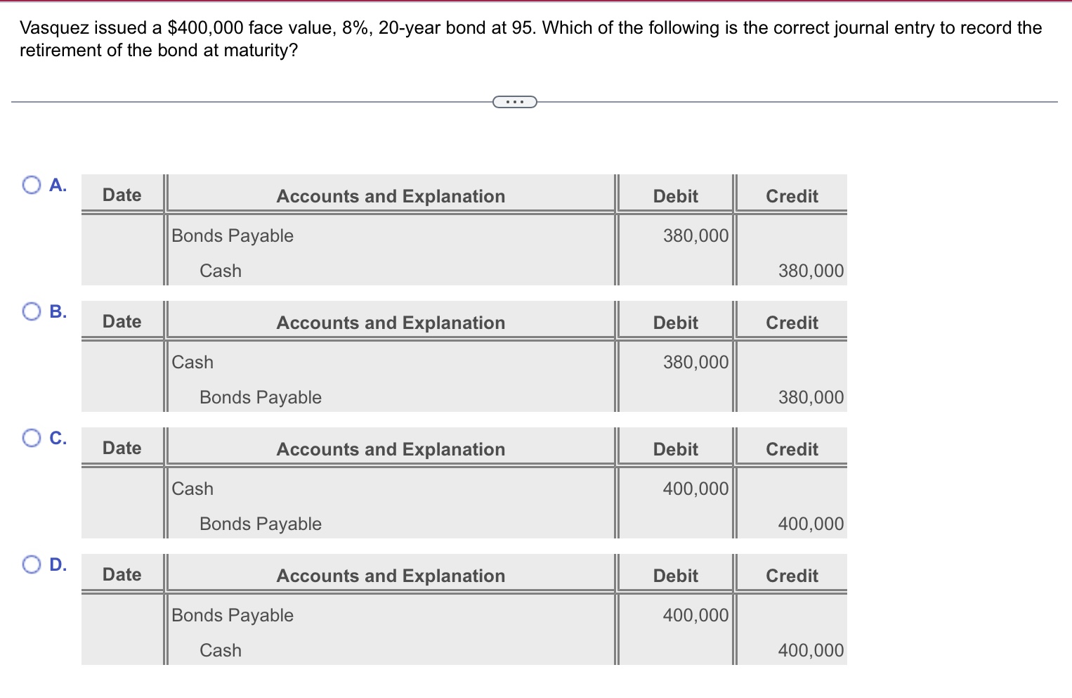 Solved lasquez issued a $400,000 face value, 8%,20-year bond | Chegg.com