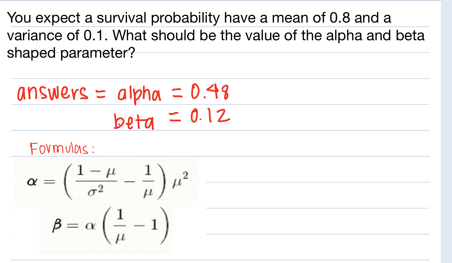 Solved I have the solutions and the correct formulas to use, | Chegg.com