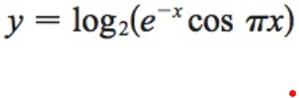 Solved Differentiate the function.y=log2(e-xcosπx) | Chegg.com
