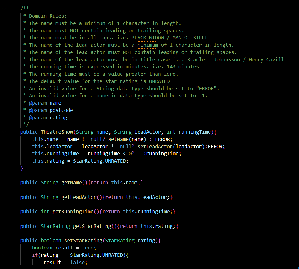 Solved You are tasked with writing a class called | Chegg.com