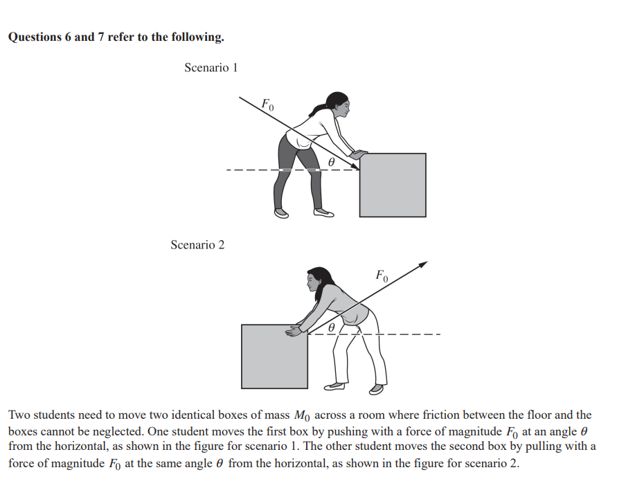 Solved Questions 6 ﻿and 7 ﻿refer to ﻿the following.Scenario | Chegg.com