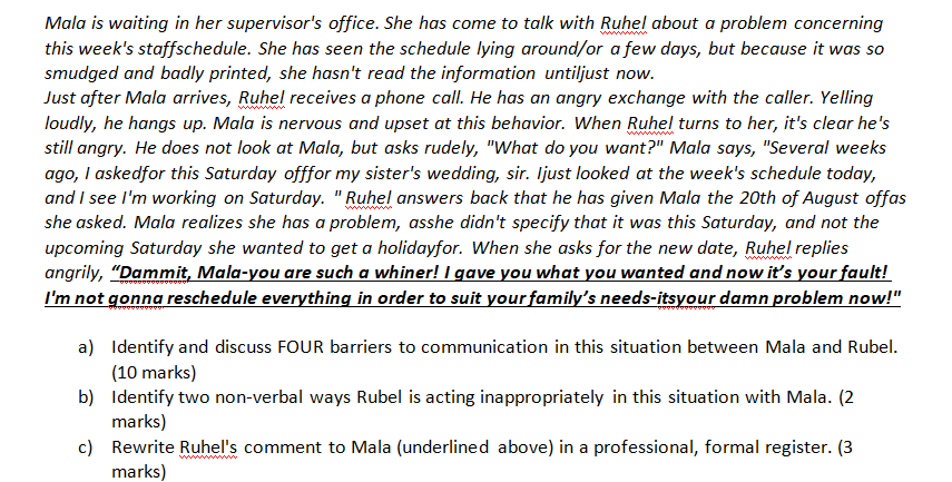 1. Replace the informal verbs in italics with more | Chegg.com