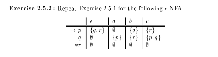 Solved Exercise 2.5.2: Repeat Exercise 2.5.1 for the | Chegg.com