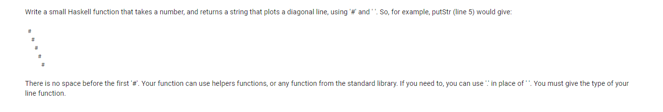 Solved Write A Small Haskell Function That Takes A Number 