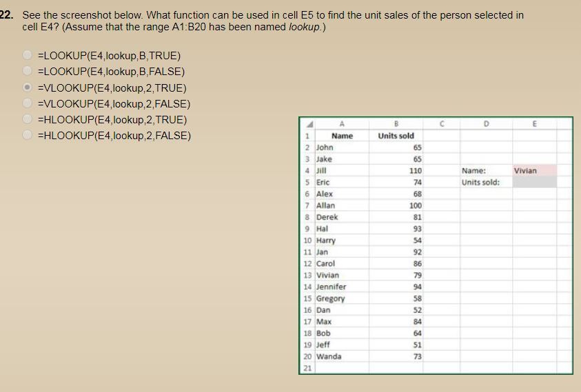 Solved 22. See the screenshot below. What function can be | Chegg.com