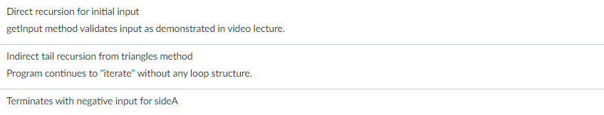 Write a direct and indirect recursive method for | Chegg.com