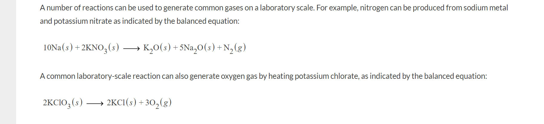Solved A number of reactions can be used to generate common | Chegg.com