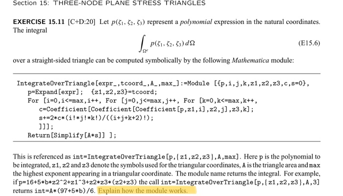 Solved Finite element method question: | Chegg.com