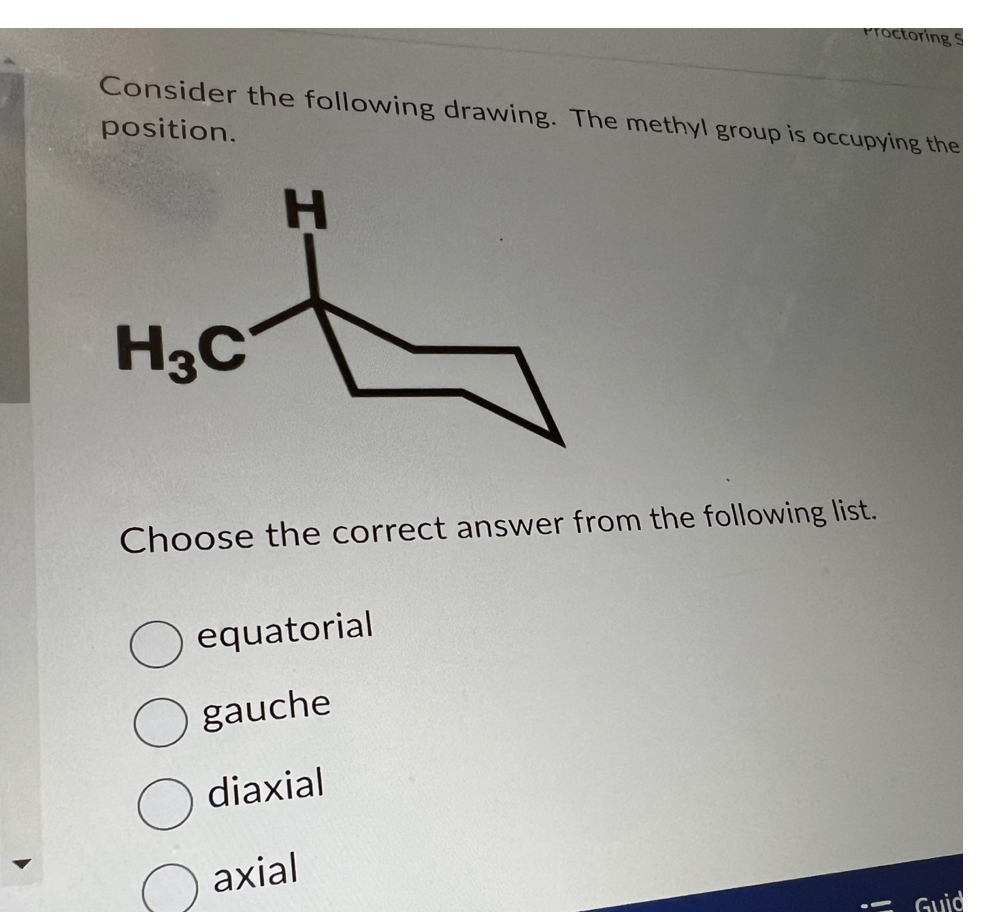 Solved Consider the following drawing. The methyl group is | Chegg.com