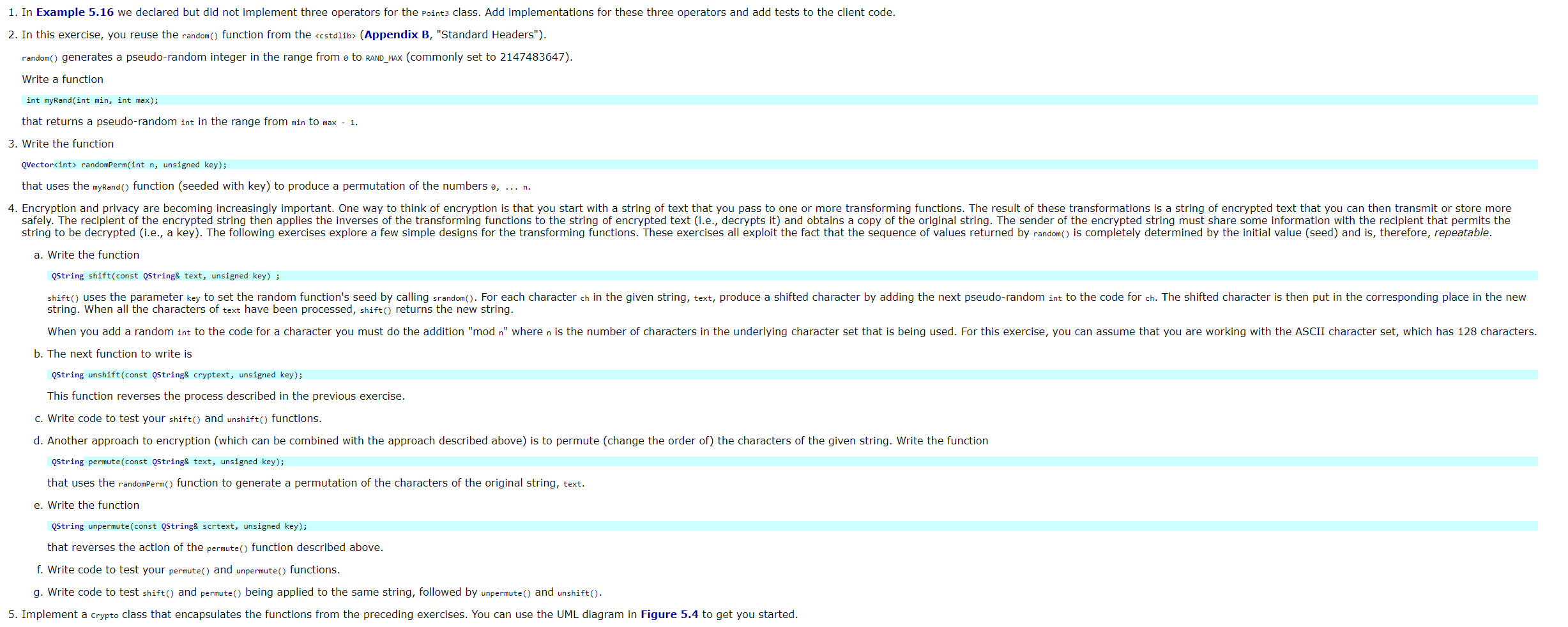 Solved Please write it in C++ for Linux. In Example 5.16 we | Chegg.com