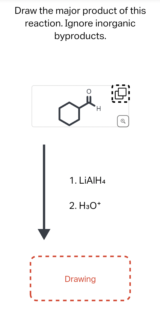 Solved Draw the major product of this reaction. Ignore | Chegg.com