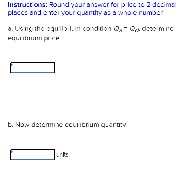 Solved ADVANCED ANALYSIS Assume that demand for a commodity | Chegg.com
