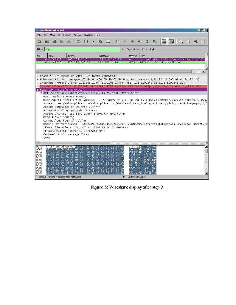 ith Computer Networking Wireshark Lab: Getting | Chegg.com