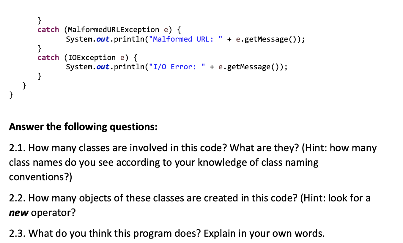 Solved Analyze the code snippet below: package package1; | Chegg.com