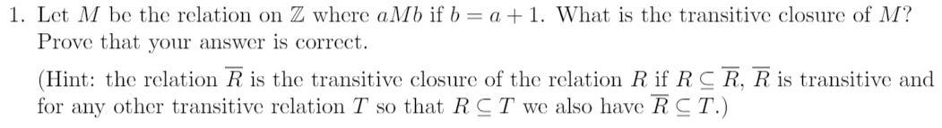 Solved Let R and S be relations from the set A to the set B, | Chegg.com
