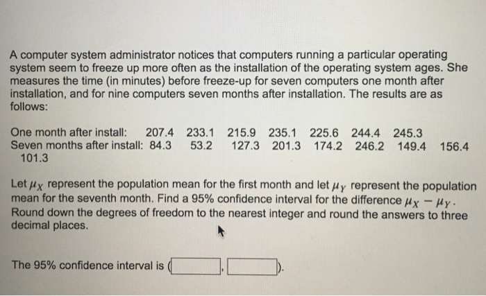 Solved A computer system administrator notices that | Chegg.com