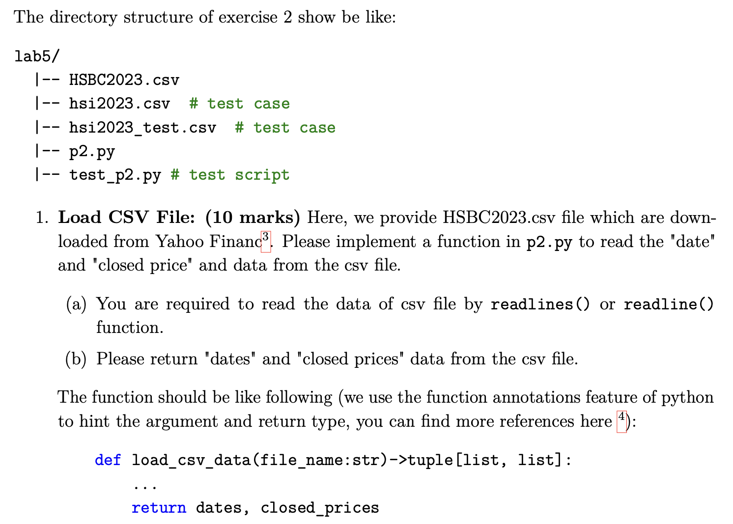 Solved Hang Seng Index (HSI) is a key economic and financial | Chegg.com