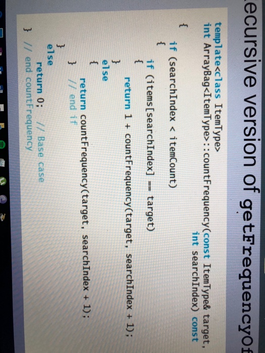 Solved 3 Modify The Array Bag Class Given In Chapter 3 To