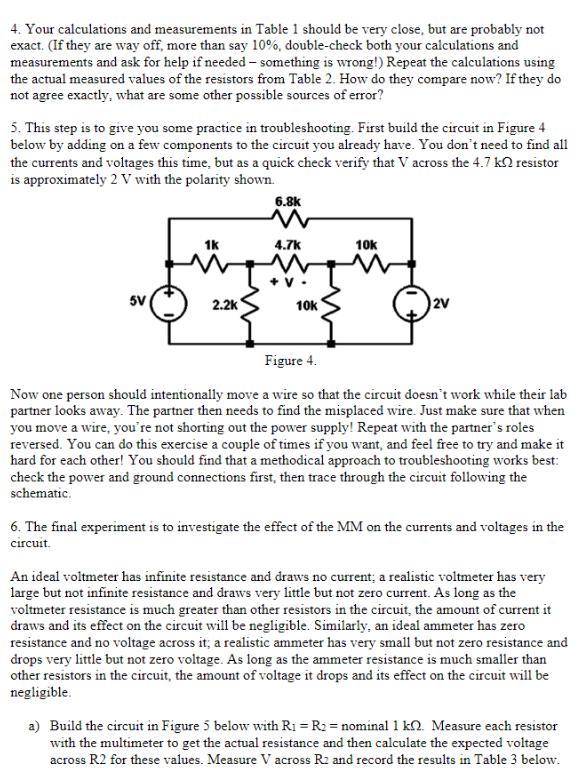 2 Build The Circuit In Figure 1 On Your Protoboard Chegg
