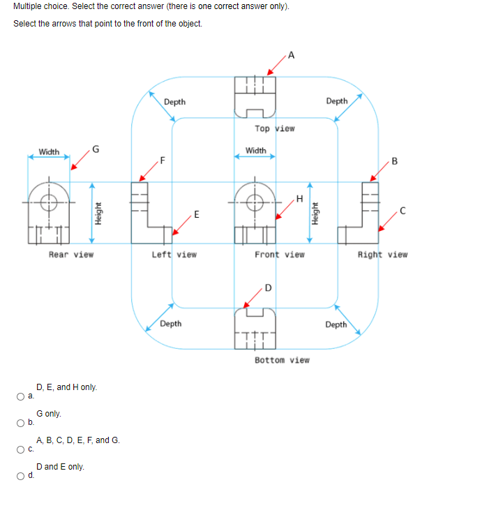 Solved Multiple choice. Select the correct answer there is | Chegg.com