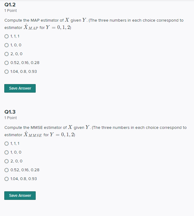 Solved Q1 3 Points (MZ) Consider the pair of discrete random | Chegg.com