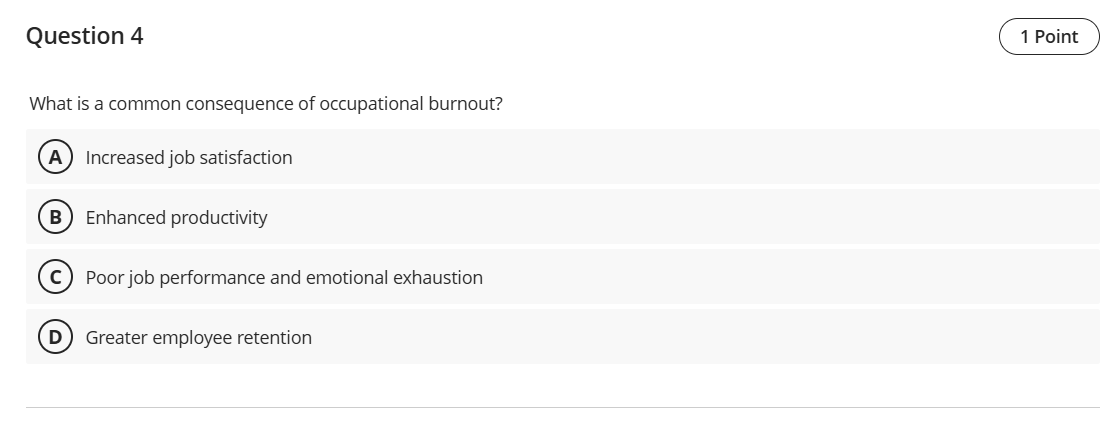 Solved Question 4What is a common consequence of | Chegg.com