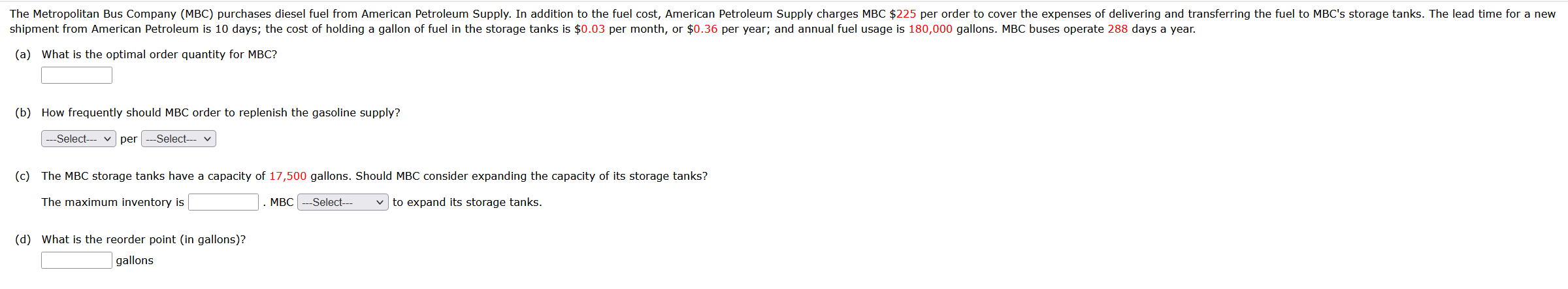Solved (a) What is the optimal order quantity for MBC? (b) | Chegg.com