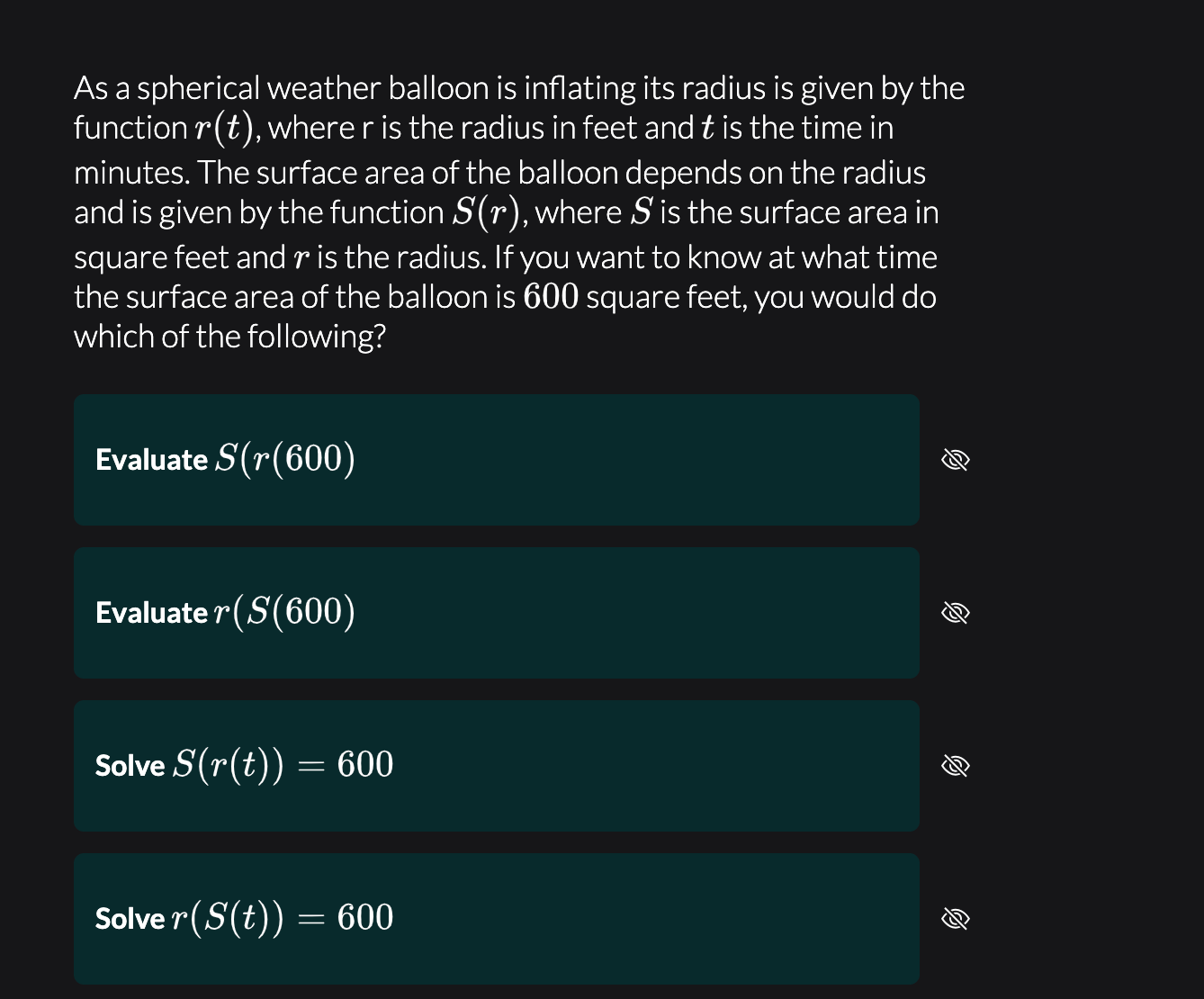 Solved As a spherical weather balloon is inflating its | Chegg.com