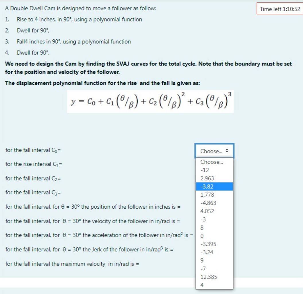 Solved please solve the following question, the answers | Chegg.com