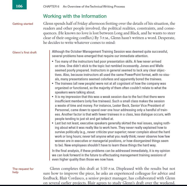 Solved Compare the first draft with the final draft. | Chegg.com