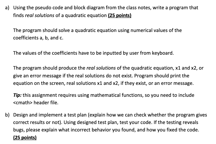 Solved The code must be written in C++, and output as shown | Chegg.com