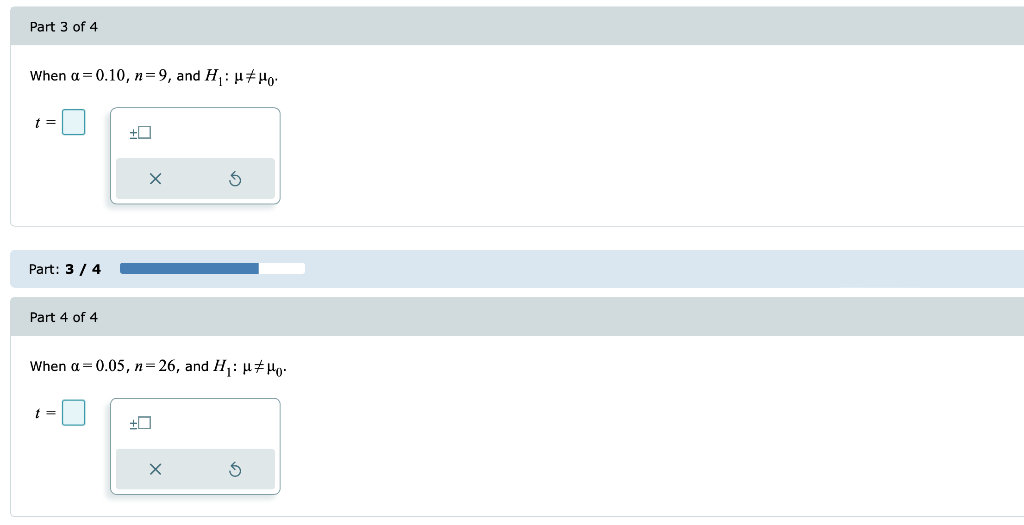 Solved Use Critical Values for the Student's t | Chegg.com