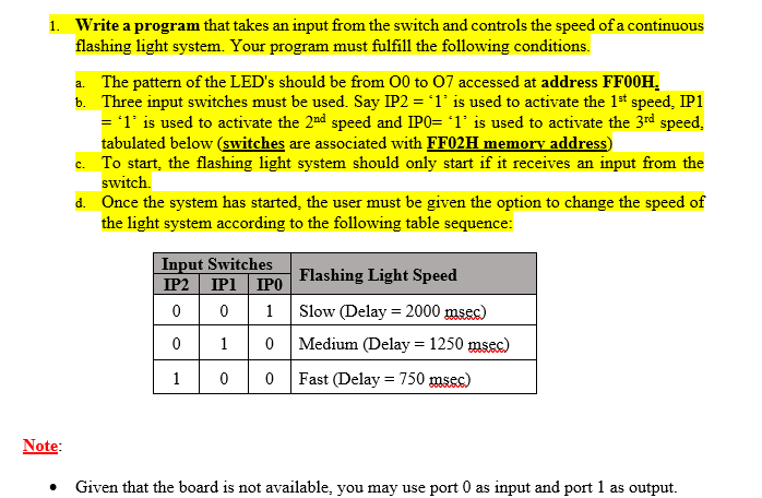 Solved 1 Write A Program That Takes An Input From The 
