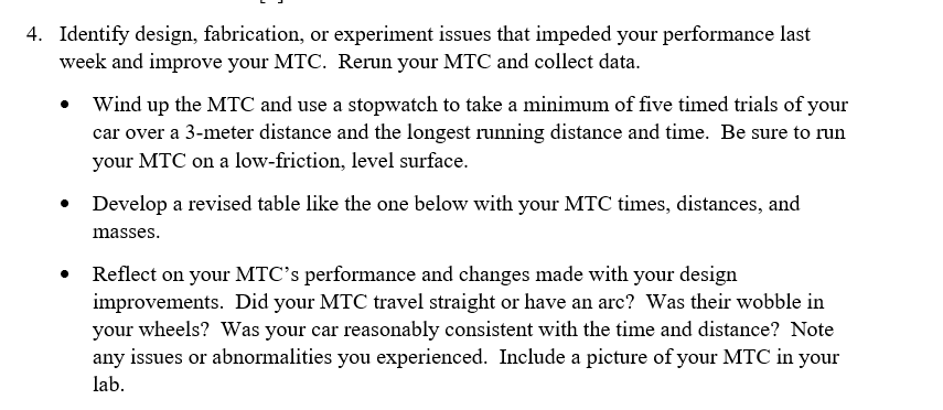 Solved 4. Identify design, fabrication, or experiment issues | Chegg.com