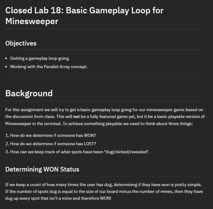 Solved For this assignment we will try to get a basic | Chegg.com