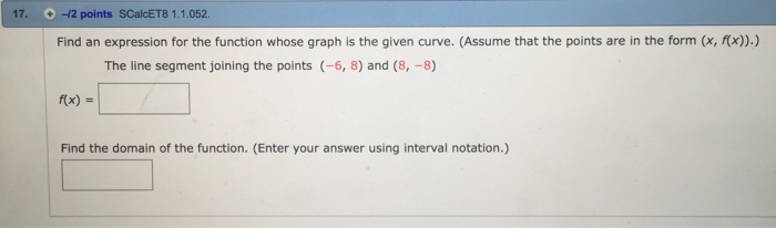 Solved 23. +O -1 points SCalcET8 1.1.JIT. 009. MI. Find the | Chegg.com Solved 23. +O -1 points SCalcET8 1.1.JIT. 009. MI. Find the | Chegg.com