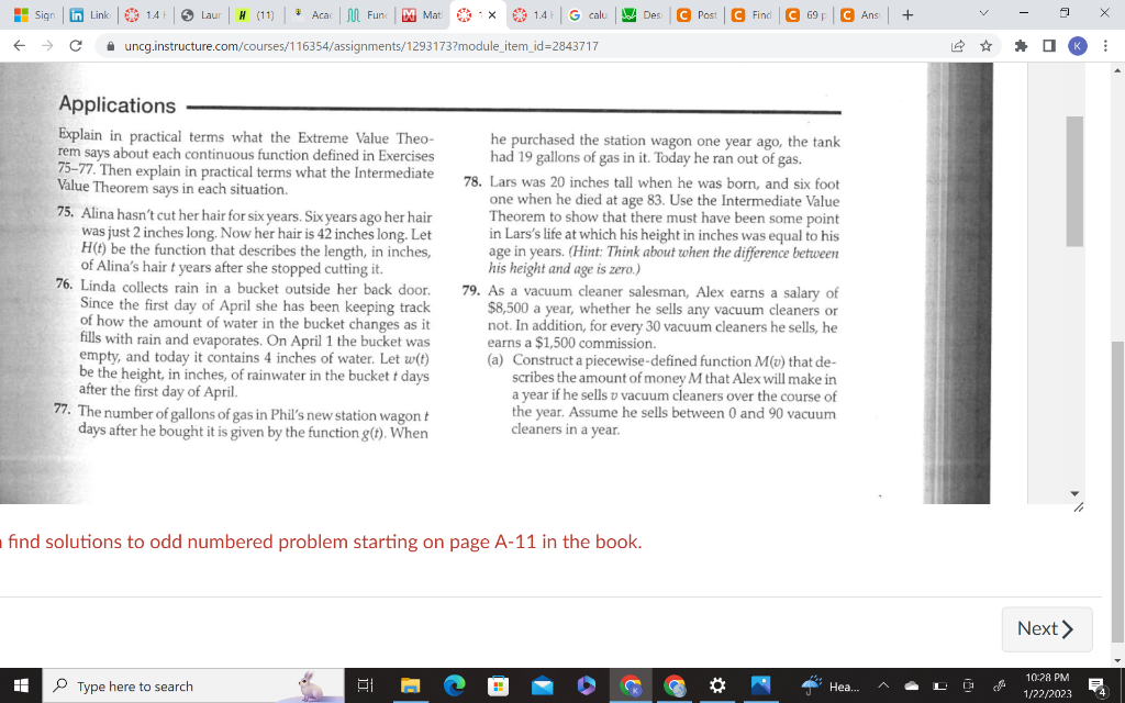 Solved Applications Explain in practical terms what the | Chegg.com