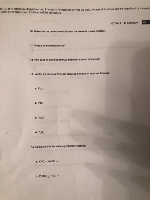 Solved Answer and solutions to odd Numbered exercise are in | Chegg.com