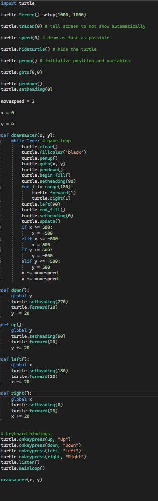 Solved Hi, I'm new to coding and I'm trying to create a half | Chegg.com