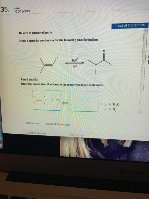 Solved Draw a stepwise mechanism for the following | Chegg.com