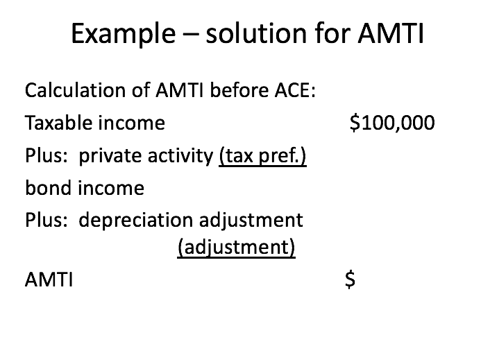 AMT - corporate example Lessland Co. has the | Chegg.com