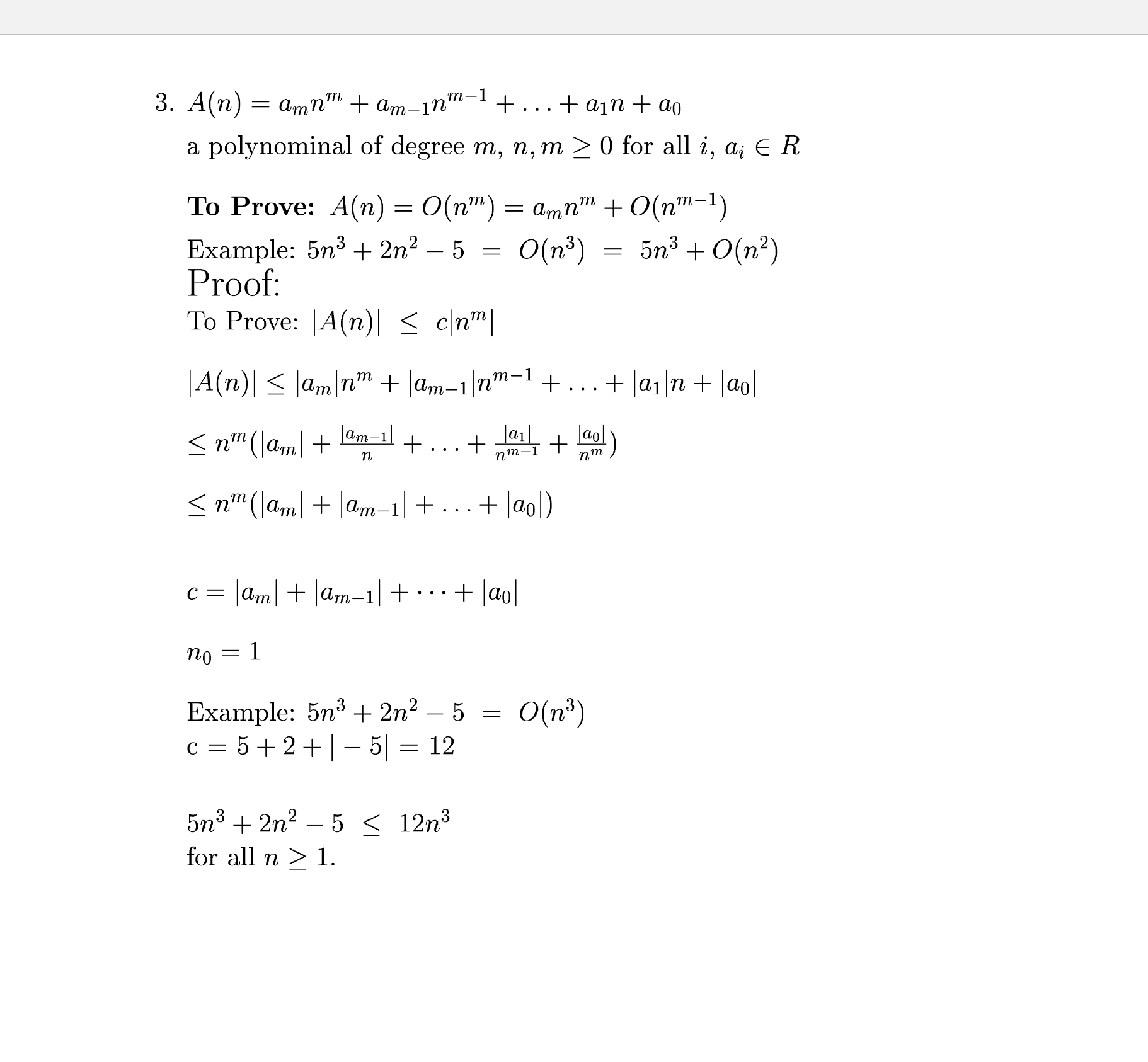 21 Order Notation For Positve Functions Def2 Let 
