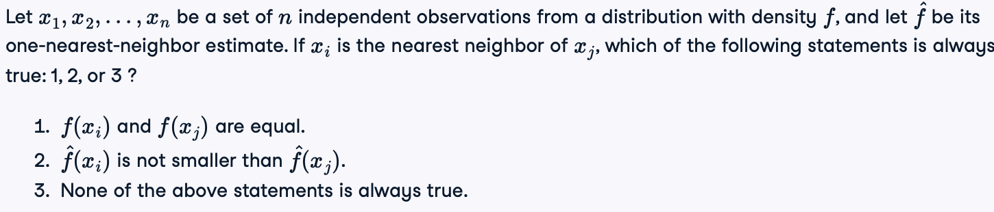 Solved Let x1,x2,dots,xn ﻿be a set of n ﻿independent | Chegg.com