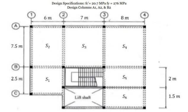 Solved Design specifications fc' = 20.7 MPA fy= 276 MPA. | Chegg.com
